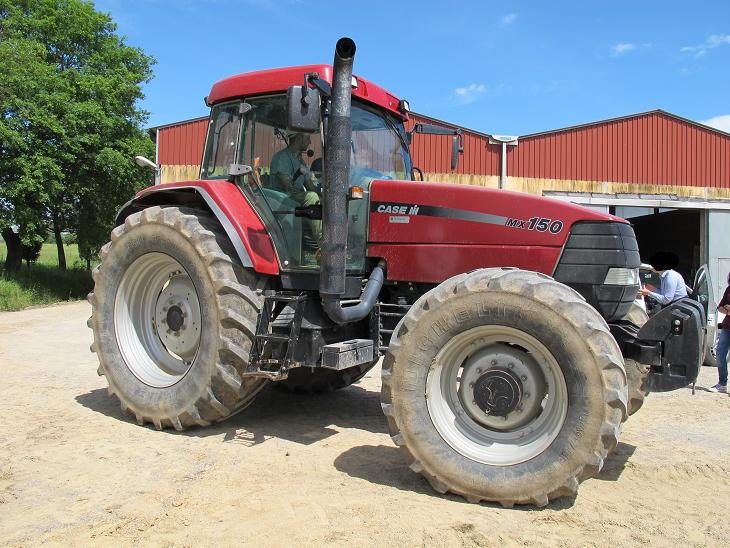 CASE MX 150 Maxxum Trattore gommato Motore a scoppio diesel